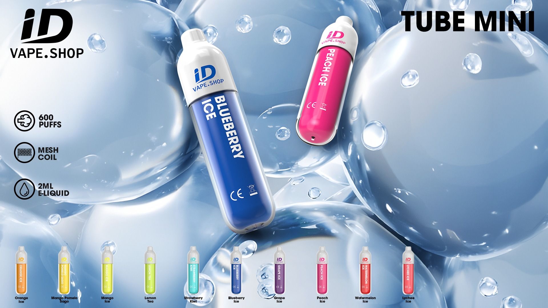 ID VAPE 900 PUFFS disposable products - IDVAPE.SHOP